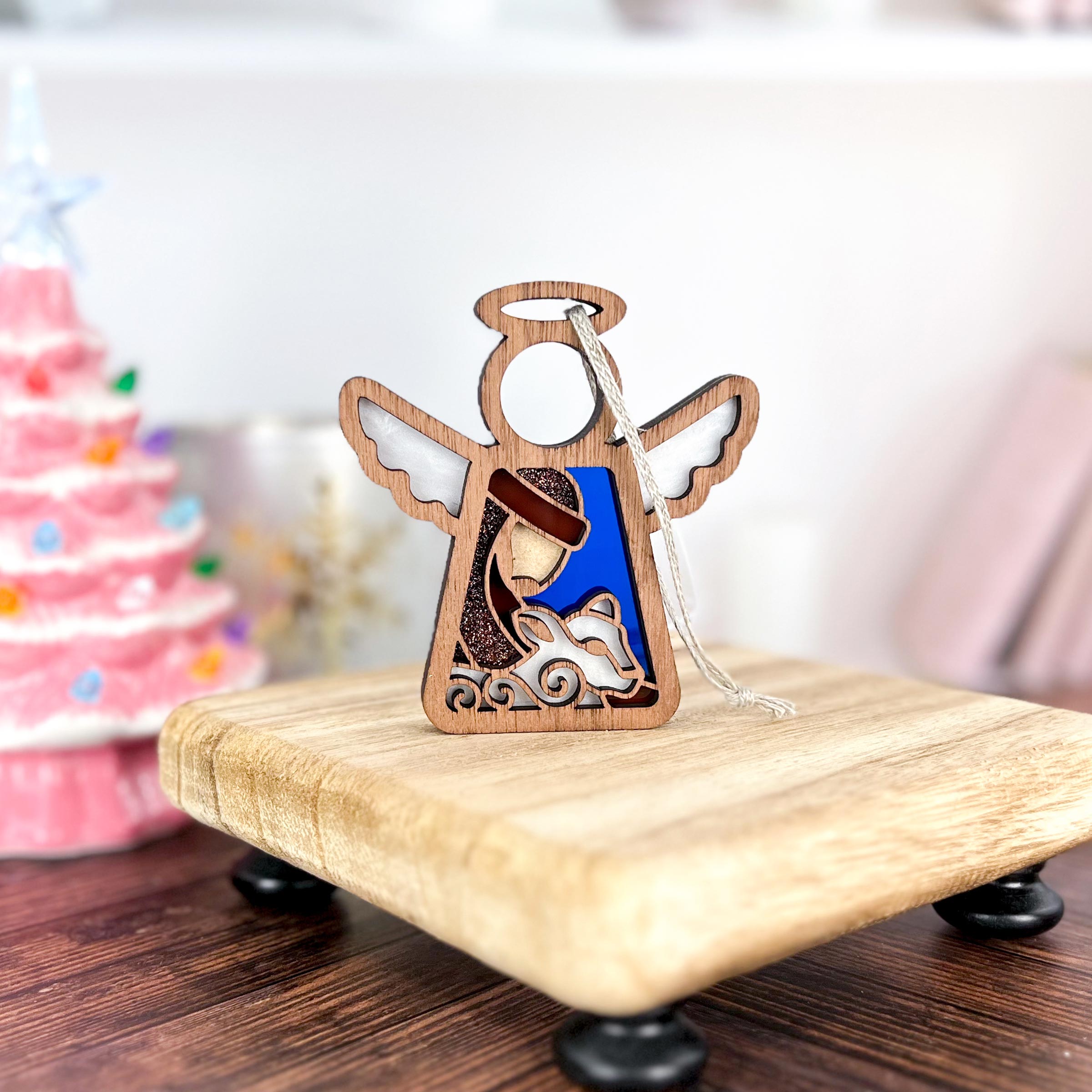 Christmas Nativity Ornaments | Shepherd with Sheep | Timeless Nativity ...