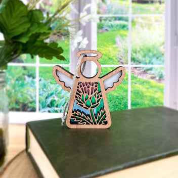 Scotch Thistle Ornament | Year-Round Decor and Christmas Gift