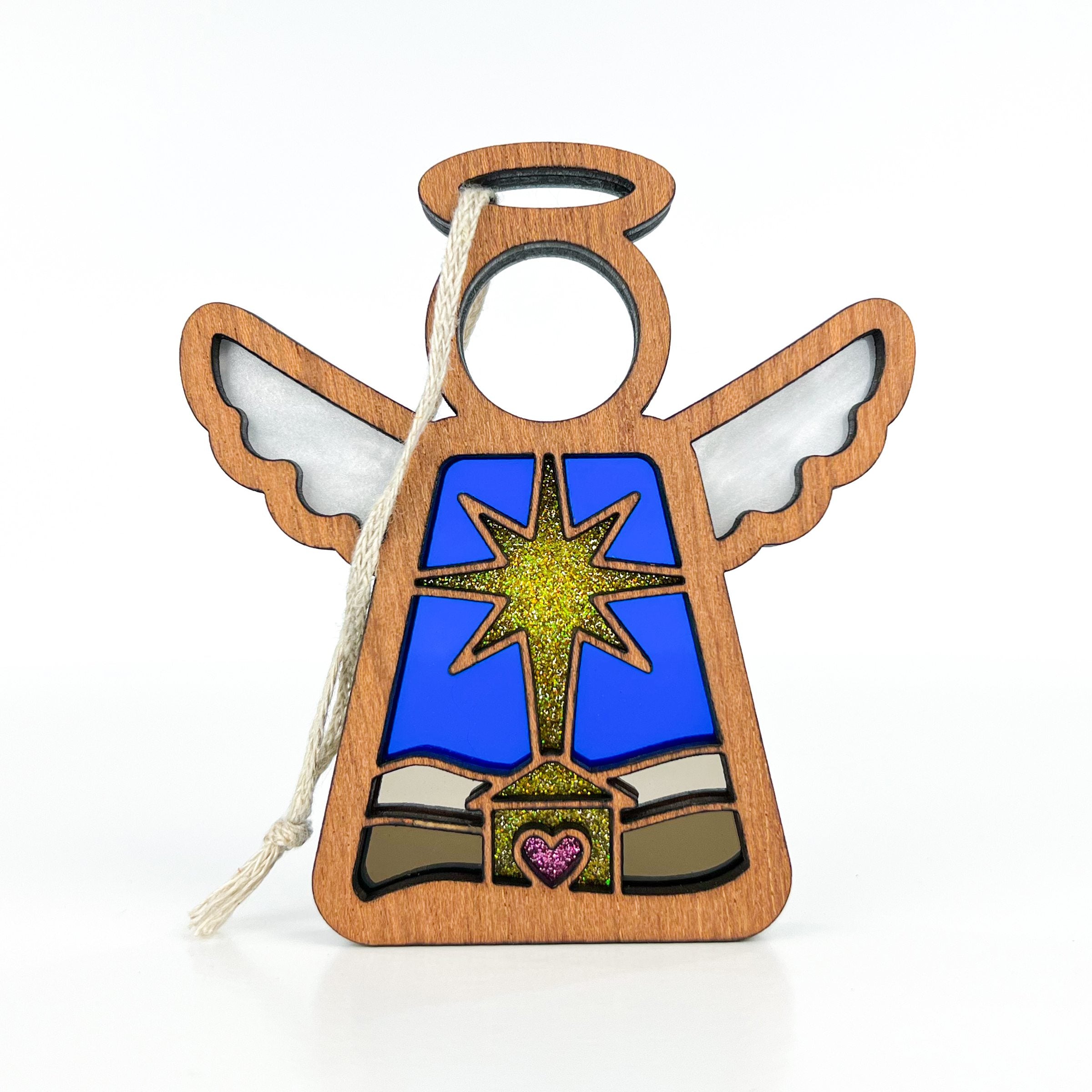 Christmas Nativity Star | 3.5" Angel Figurine | Mother's Angels®