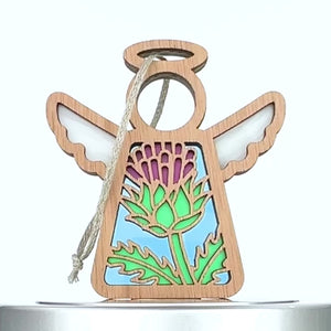 Scotch Thistle Ornament | Year-Round Decor and Christmas Gift
